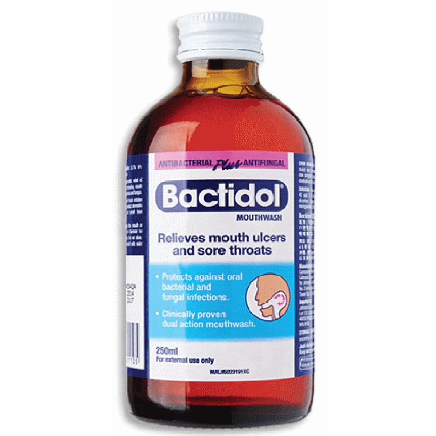 BACTIDOL MOUTHWASH 250ML | Shopee Malaysia