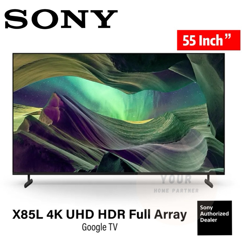 Sony X85L 55 inch Premium 4K Ultra UHD LED TV High Dynamic Range HDR ...