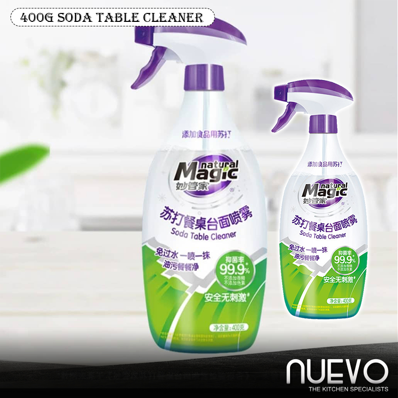 New 400g Soda Table Top Spray Cleaner Kitchen Countertop Degreasing ...