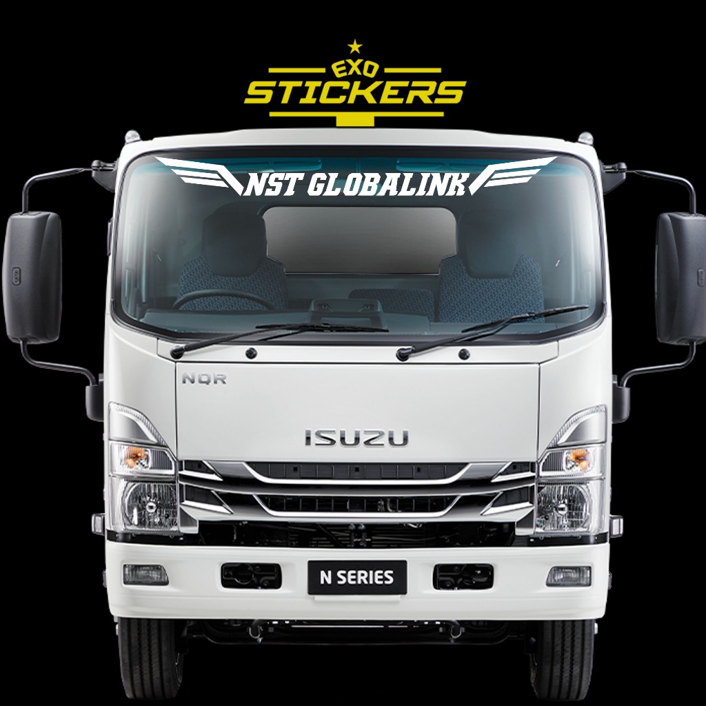 Customize Nama Syarikat Anda sticker tampal luar kalis air tahan panas ...