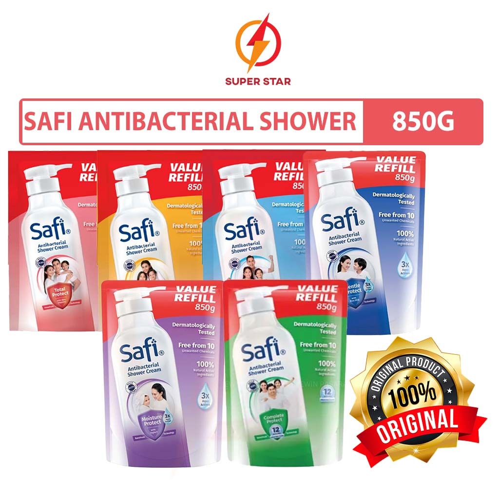 Safi Antibacterial Shower Cream 850g | Shopee Malaysia