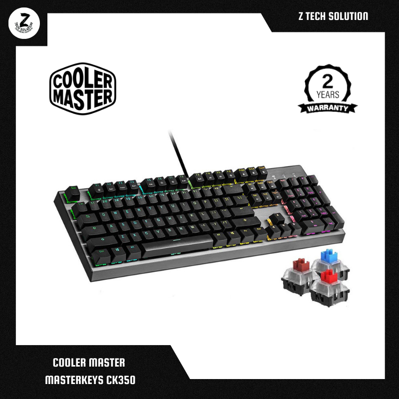 Cooler Master CK350 RGB Mechanical Gaming Keyboard | Shopee Malaysia