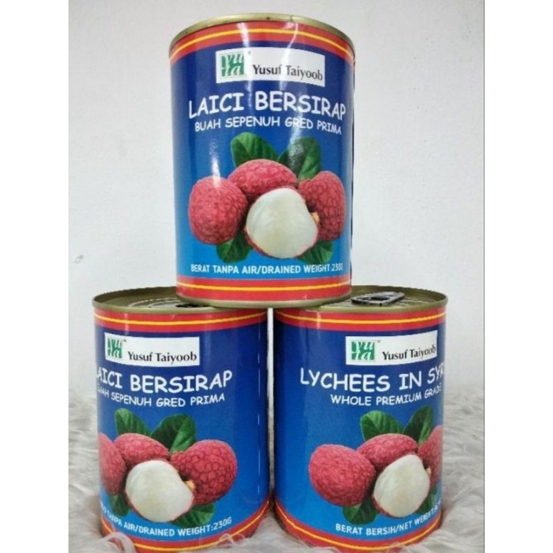 Lychees in Syrup(Yusuf Taiyoob) | Shopee Malaysia
