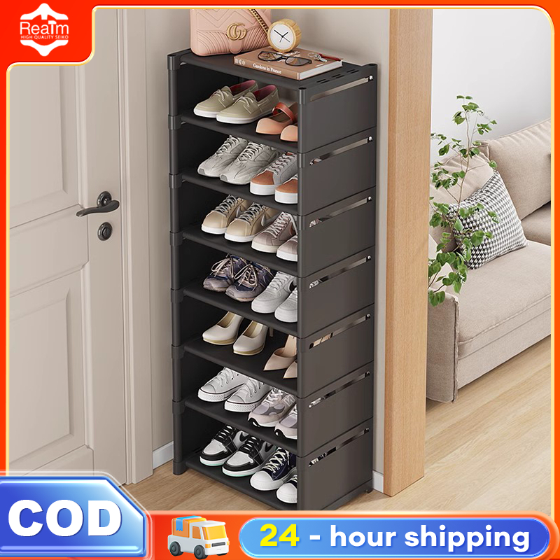 Modern Simple Shoe Cabinet DIY Shoe Rack Waterproof Storage Rack Multi ...
