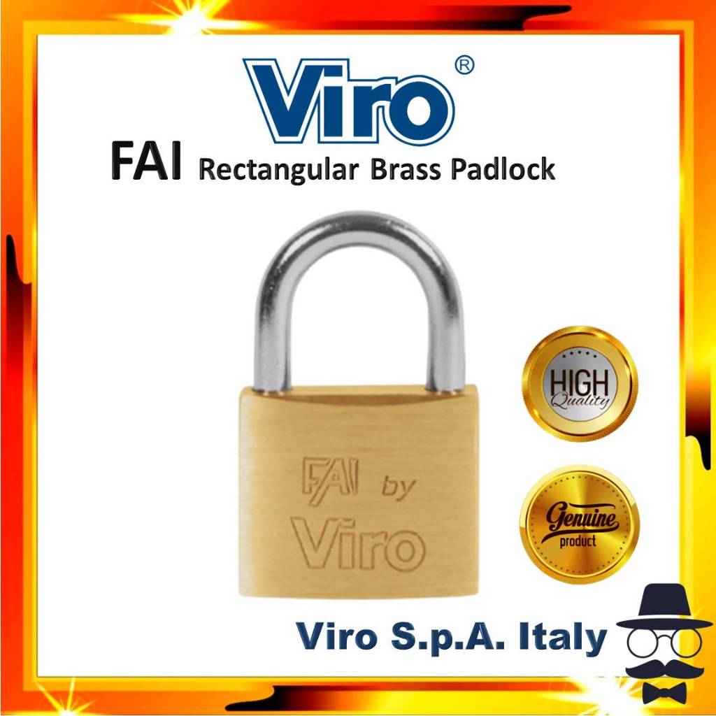 VIRO 'FAI' Series GENUINE 40MM 50MM 60MM 70MM Fai by Viro Rectangular ...