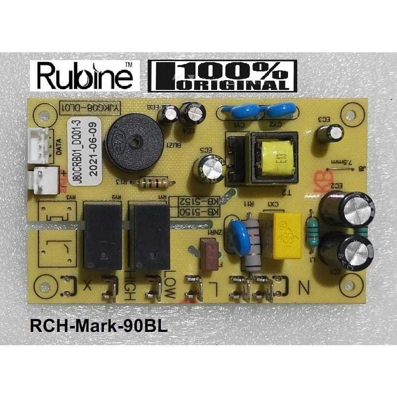 RUBINE COOKER HOOD 100% ORIGINAL MAIN PCB BOARD FOR RCH-MARK-90BL ...