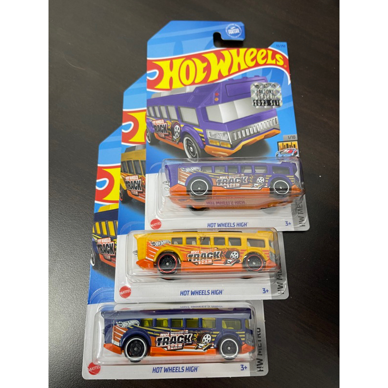 HOT WHEELS FACTORY SEALED 2023 SET OF HOT WHEELS HIGH BUS🔥 | Shopee ...