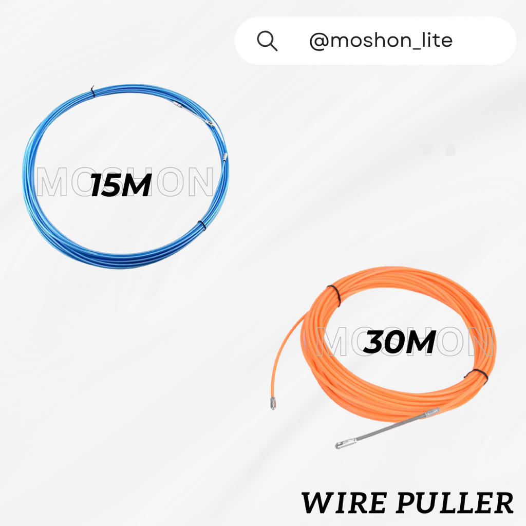 15 Meter / 30 Meter Wire Puller / Cable Puller / Pipe Puller (BLUE ...