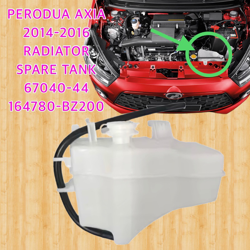 PERODUA AXIA WASHER TANK WITH CAP *MT 67040-44/ 16470-BZ200* READY ...