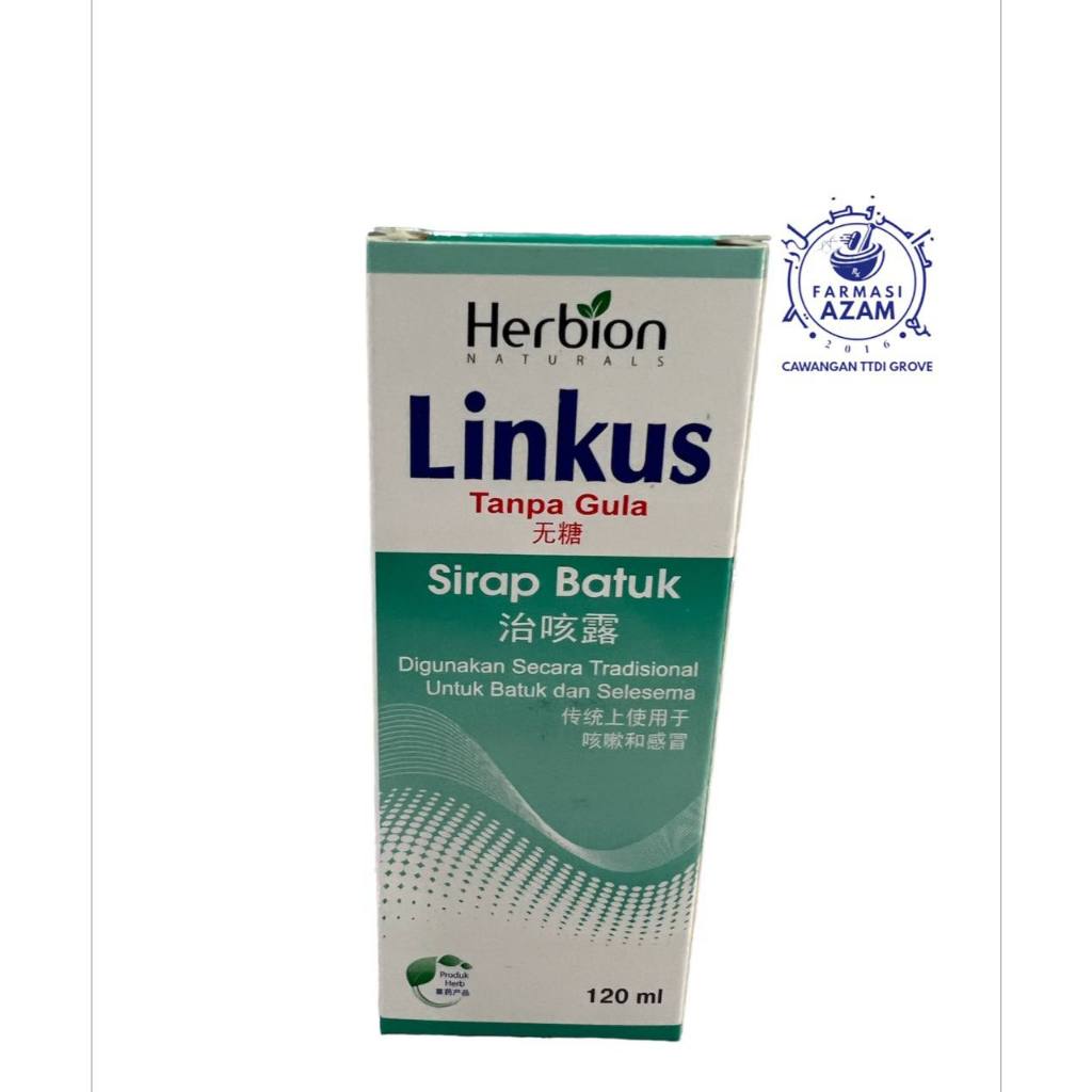 LINKUS SUGAR FREE COUGH SYRUP 120ML | Shopee Malaysia