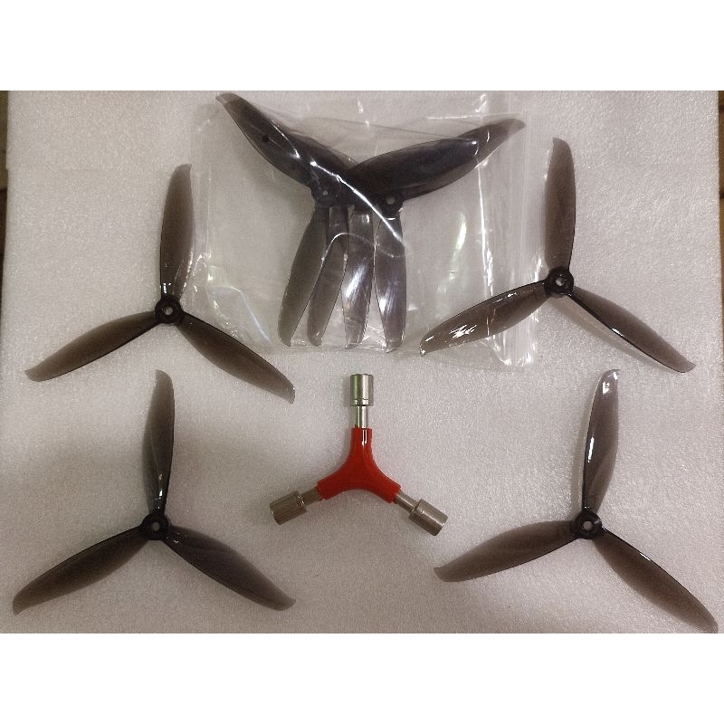 4Pairs(4CW+4CCW) LDARC 7040 7X4X3 7Inch 3-Blade PC Propeller for RC ...