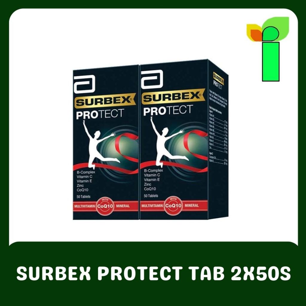 Abbott Surbex Protect Tab 2x50s | Shopee Malaysia