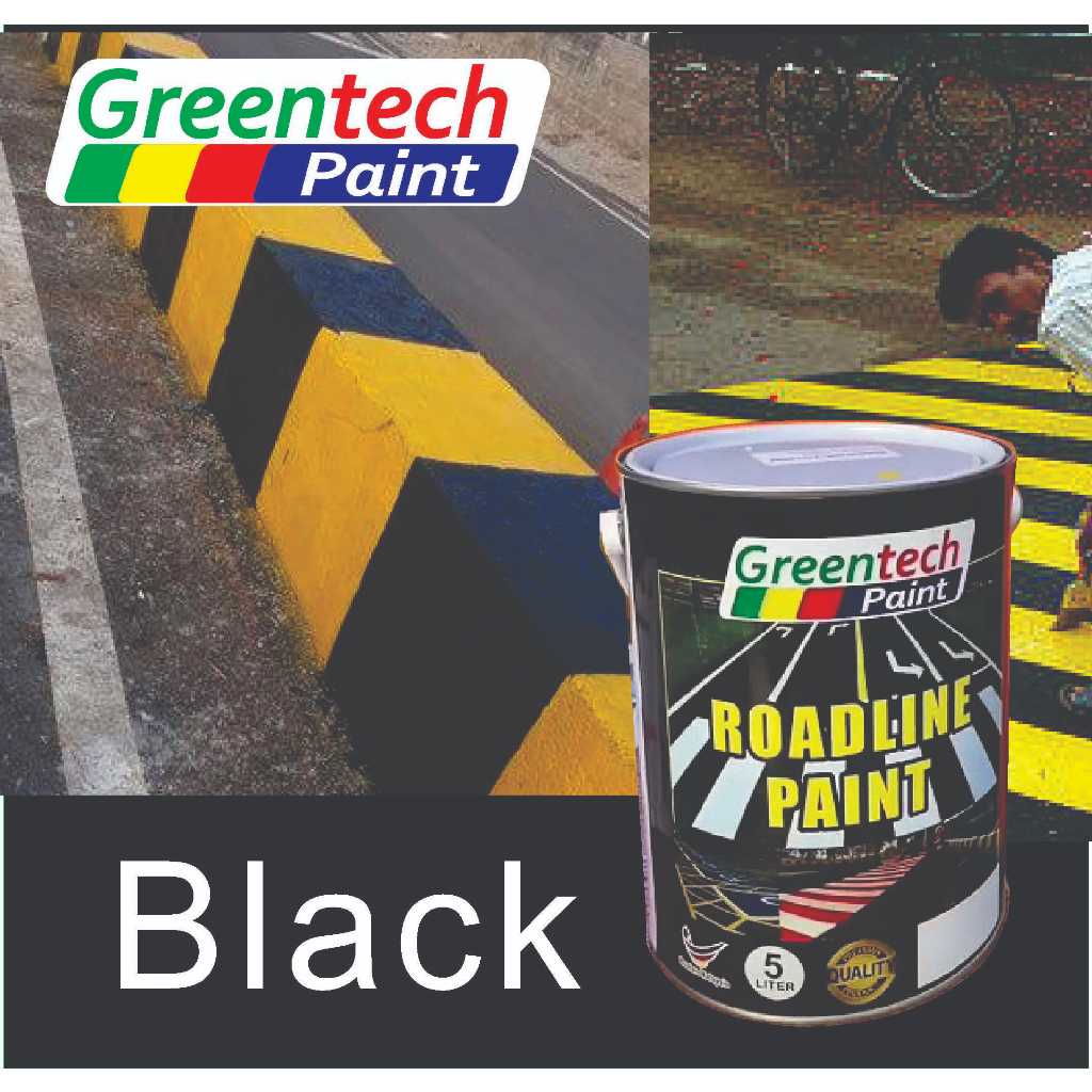 5L GREENTECH ( Roadline Paint ) Paint Road Traffic Solvent Based Paint ...