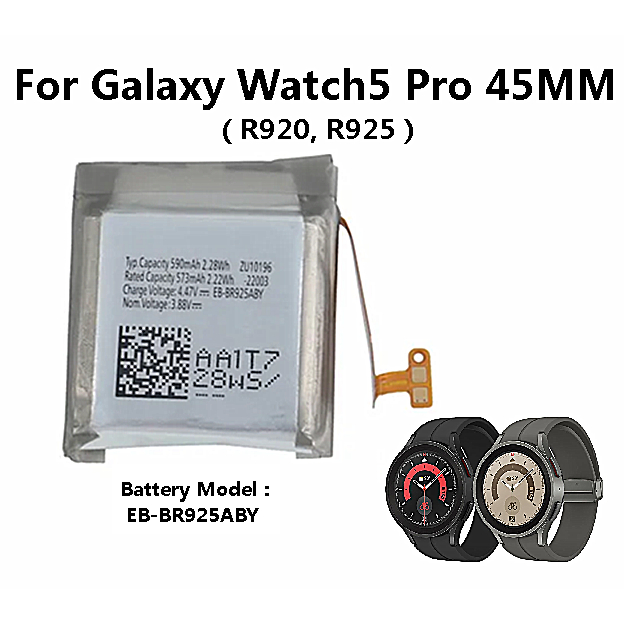 Compatible For Samsung Galaxy Watch5 Pro 45mm ( SM-R920 / R920 / R925 ...
