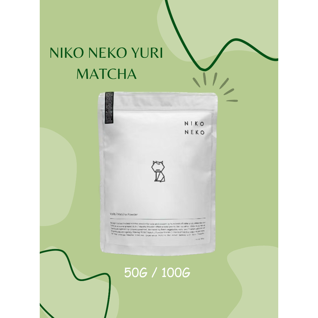 Niko Neko - YURI / Matcha Powder – Repacked for Convenience | Shopee ...