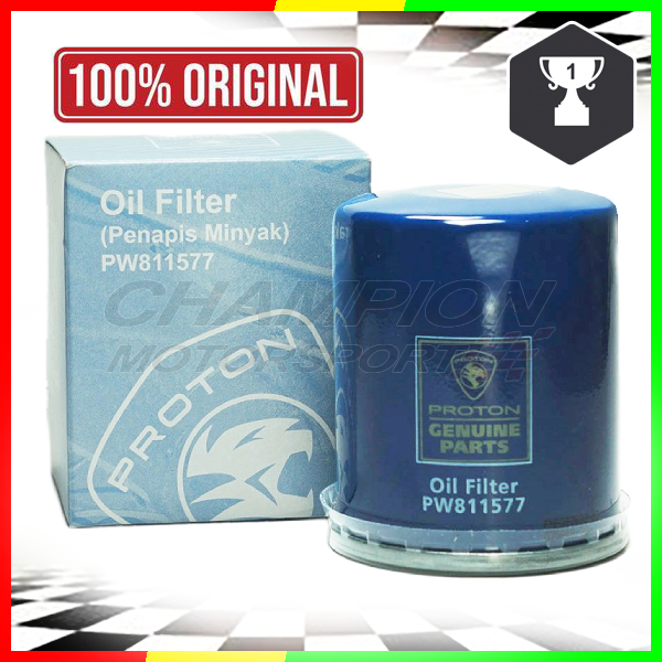 Original Proton Oil FIlter Blue Wira Waja Gen2 Old New Persona Inspira ...
