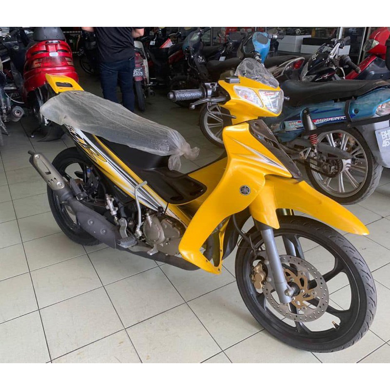 coverset bodyset body set cover set kuning hitam diraja raja (sticker ...