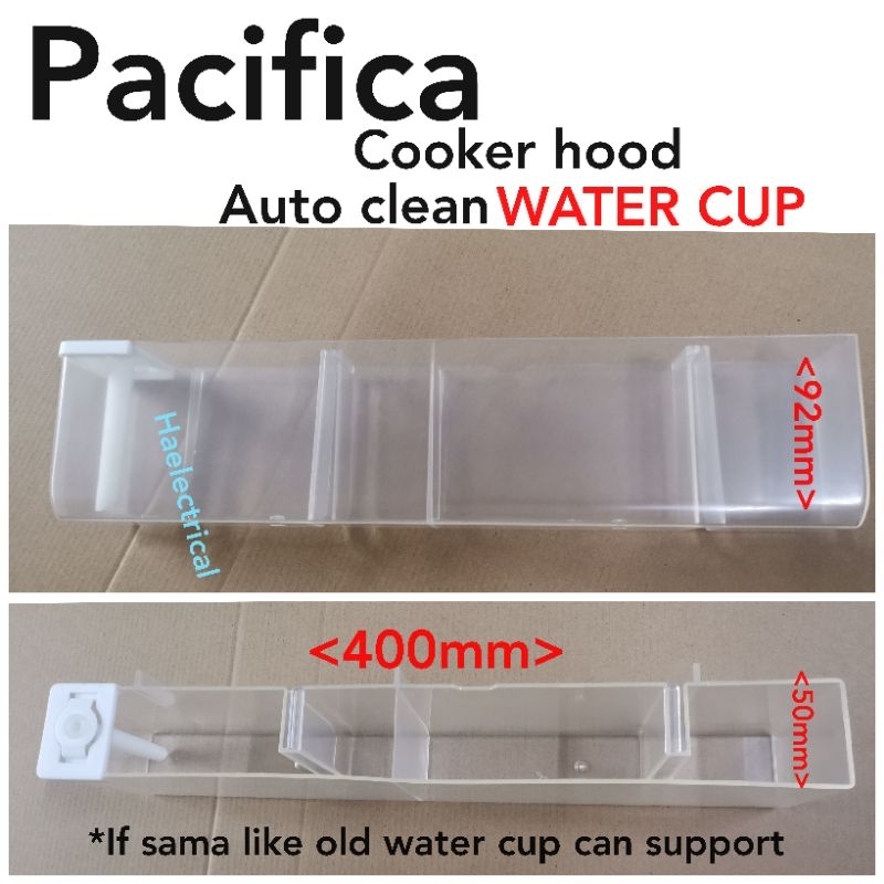 pacifica cooker hood auto clean water cup | Shopee Malaysia