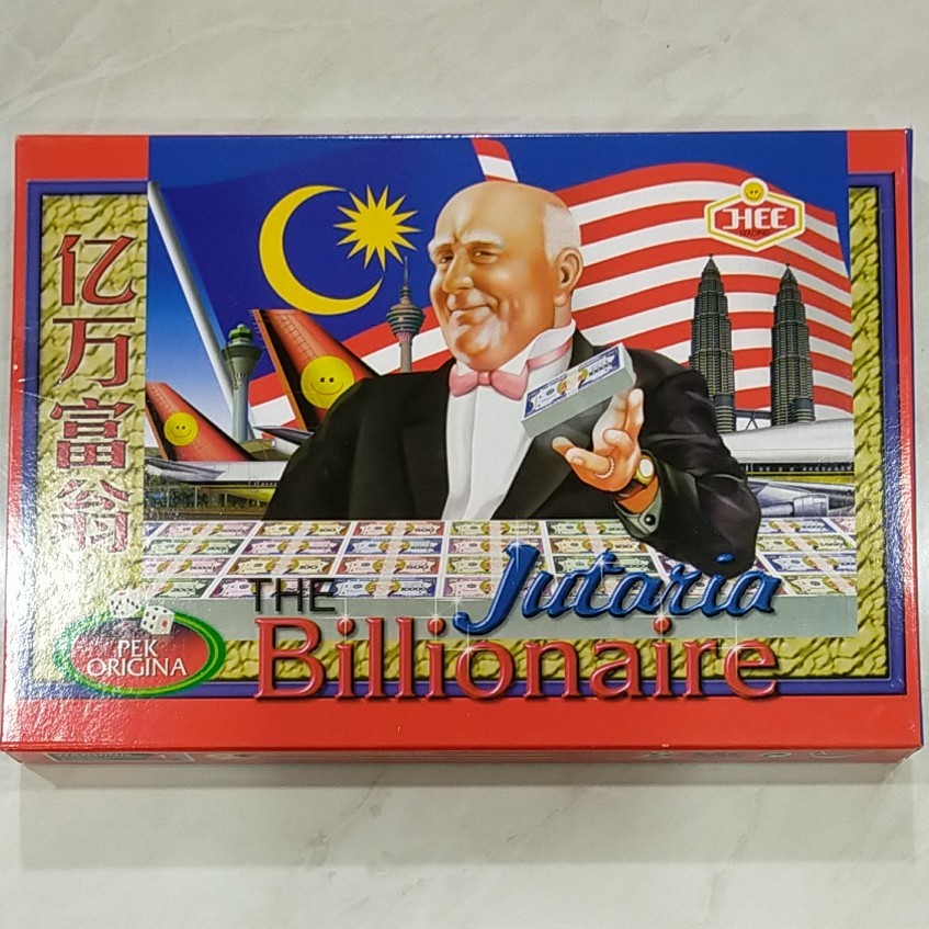 Billionaire Jutaria Board Games Set / Monopoly game (Pack Original ...
