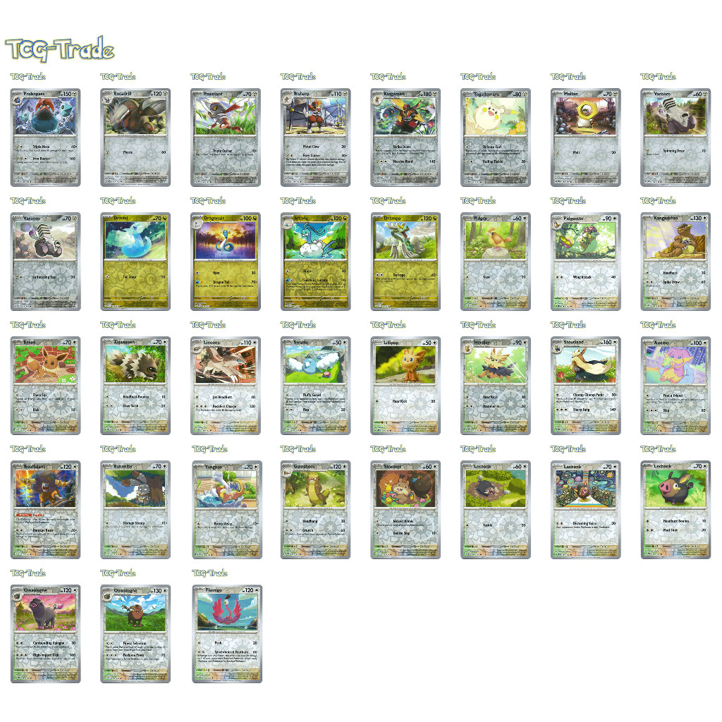 [Pokemon TCG Singles] SV3 Obsidian Flames - Reverse Holo Common, Uncommon Pg 4 - Pokemon Card ...