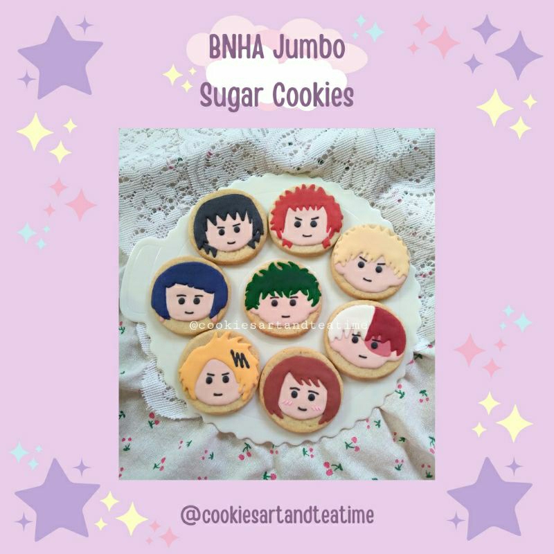 Anime Cookies Boku no Hero Academia Jumbo Sugar Cookies | Shopee Malaysia