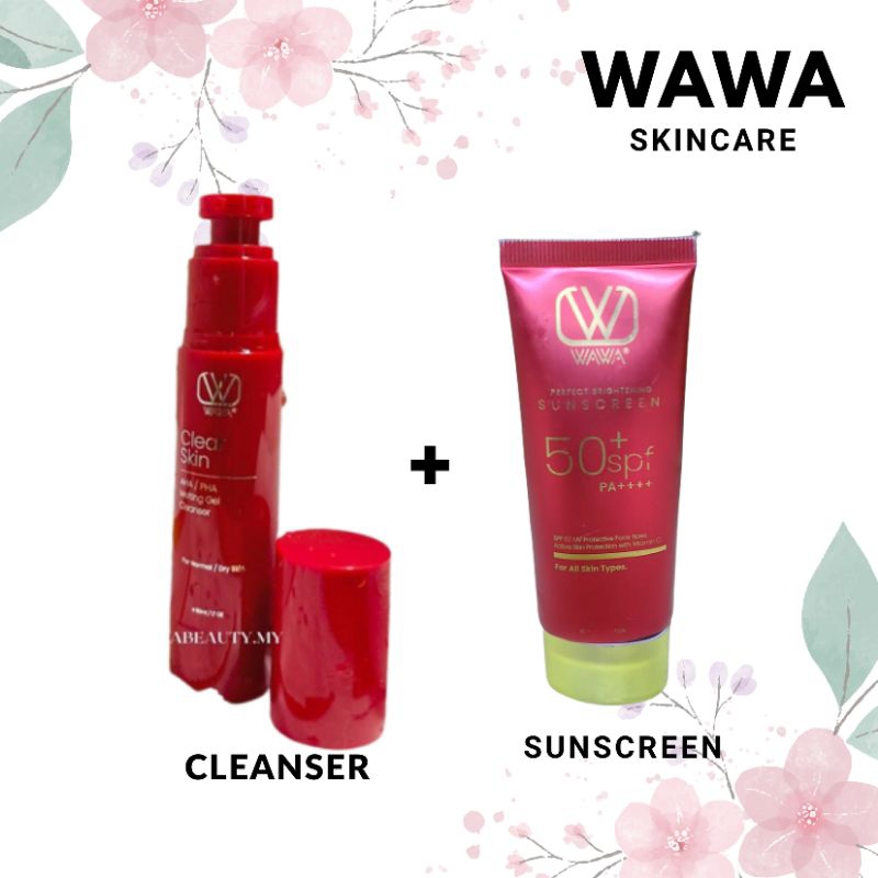 Original Hq Wawa cleanser Wawa cosmetics Wawa zainal | Shopee Malaysia
