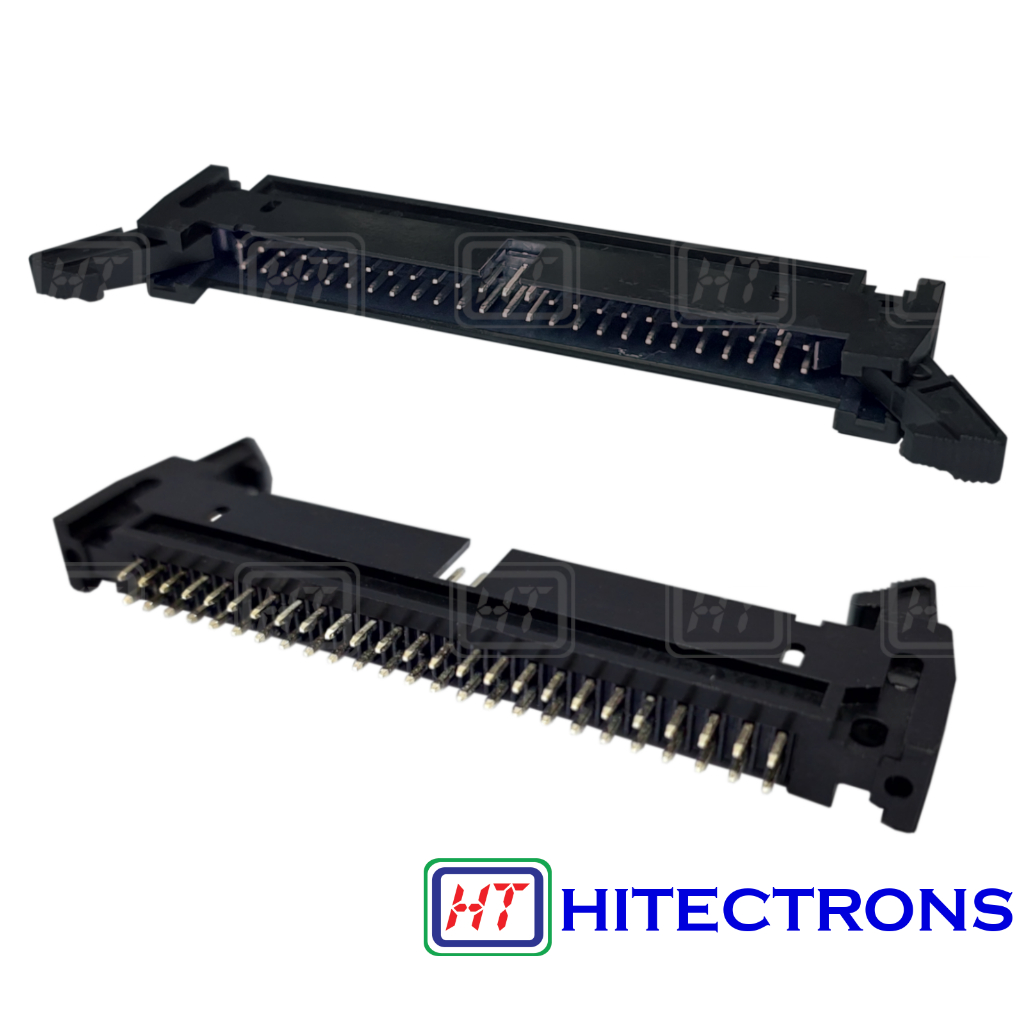 FRC MALE PCB CONNECTOR / FRC MALE HEADER FULLY SHROUDED POLARIZED ...