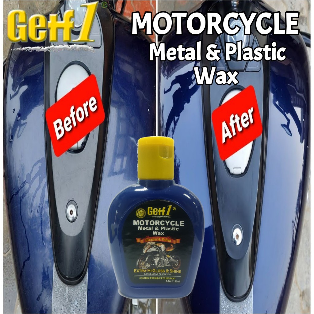 Getf1 Motorcycle Metal Plastic polish Wax bike cleaner polish motor ...