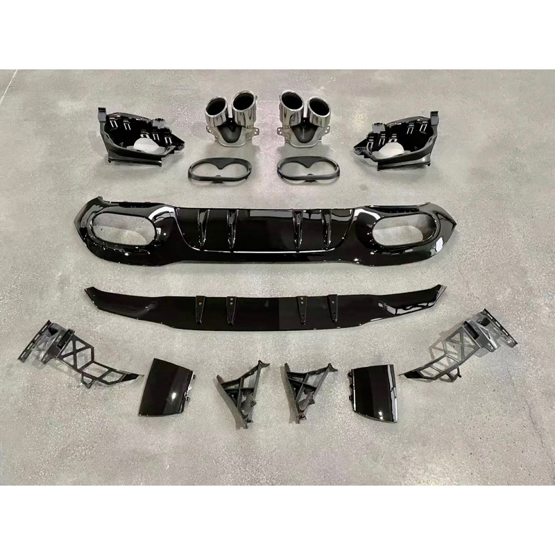 Mercedes Benz w177 v177 sedan hatchback A35 A45s AMG rear bumper ...