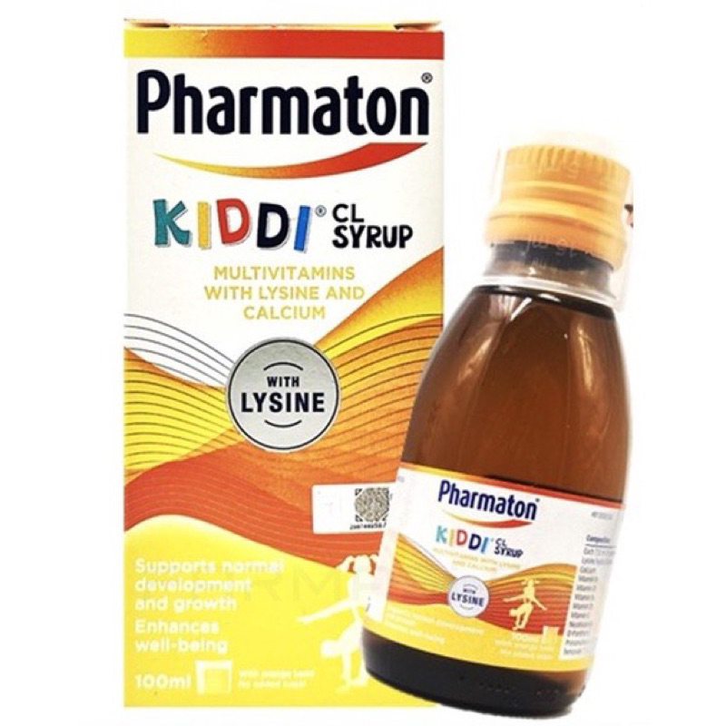 Pharmaton Kiddi CL Syrup 100/2x100ml | Shopee Malaysia