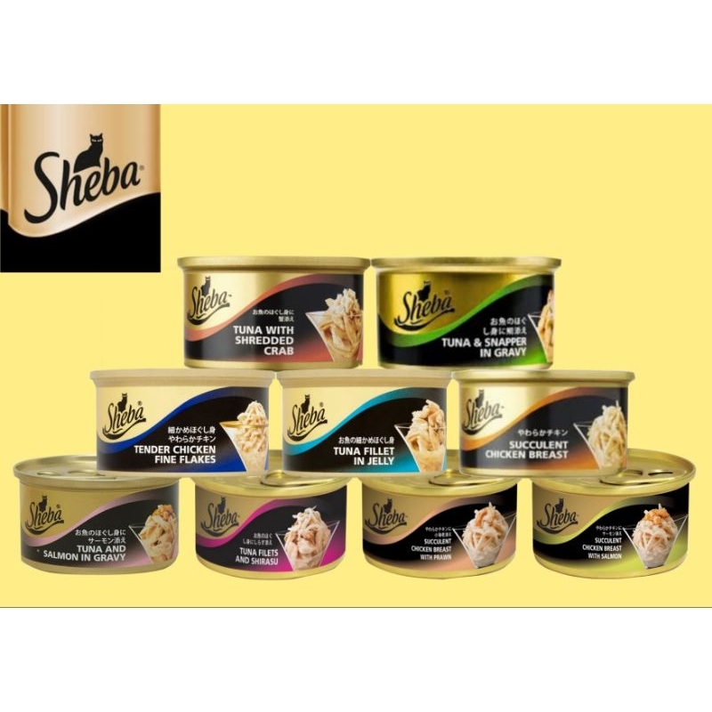 Sheba cat canned food 85gm | Shopee Malaysia