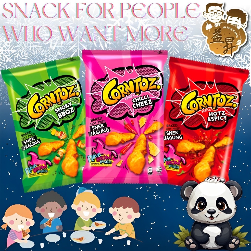 10 packs x 15gm [Self-Packaging] - Mamee Mini Corntoz Corn Snacks [Hotz ...