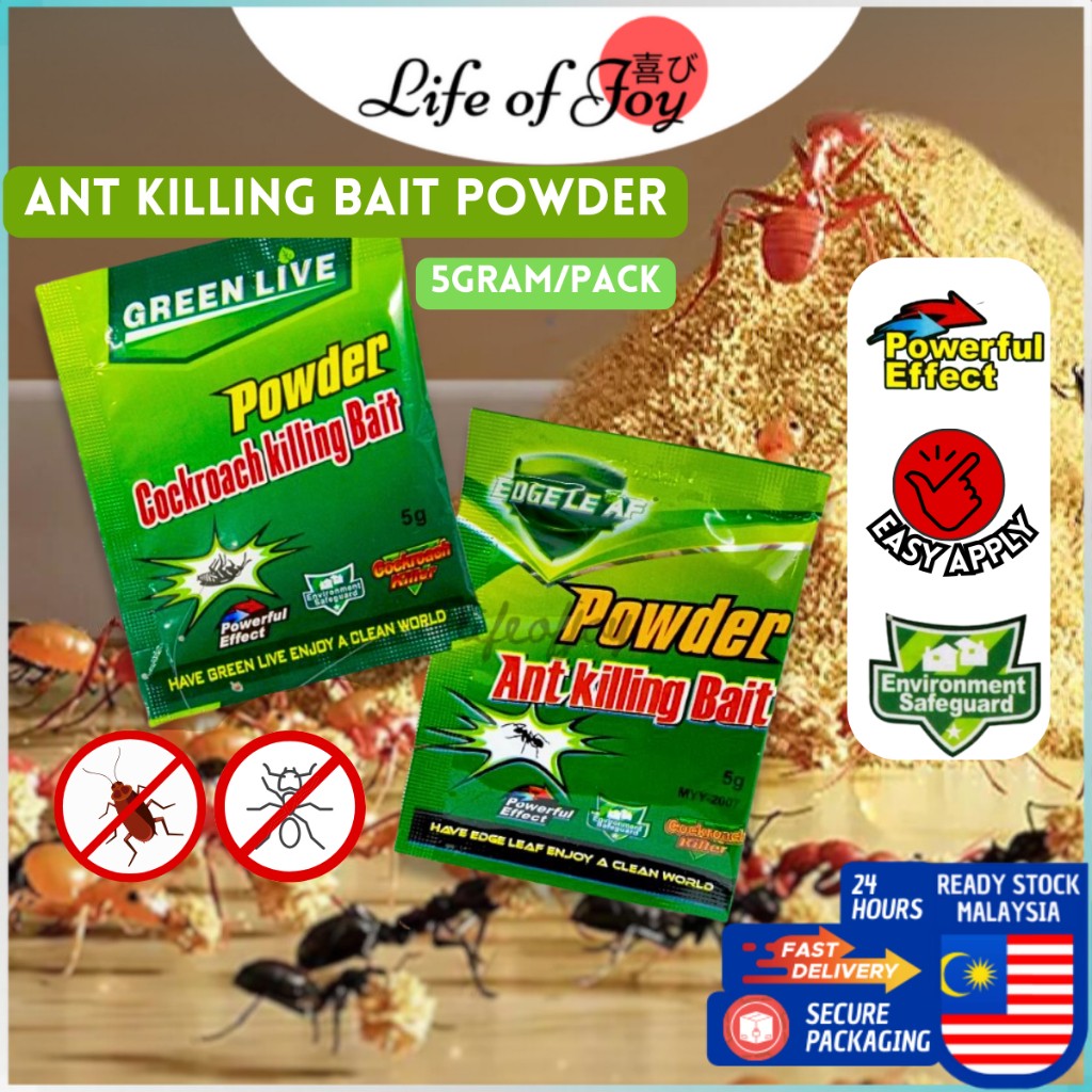 Power Ant Killing Bait / Power Cockroach Killing Bait 5g Insect Bait ...
