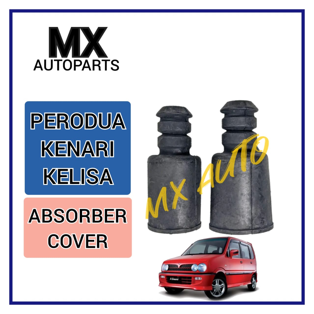 PERODUA KENARI KELISA FRONT ABSORBER DUST COVER WITH BUSH FRT ABS ...