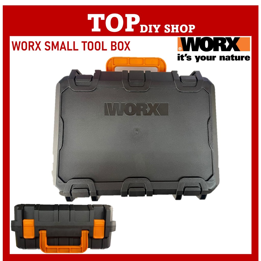 WORX ORANGE TOOL BOX 11INCH | Shopee Malaysia