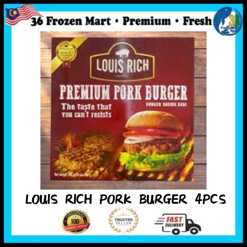 Louis rich pork burger Thai style 400g | Shopee Malaysia