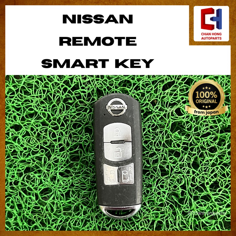 Nissan Remote Smart Key [Original from Japan 🇯🇵][Used] | Shopee Malaysia