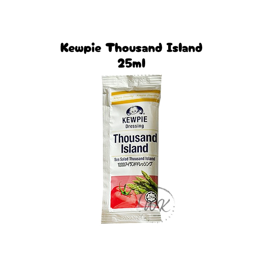 Kewpie Mini Packet Roasted Sesame/Sesame Soy Sauce/Thousand Island ...