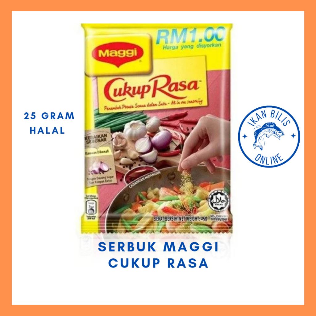 25 Gram Maggi Cukup Rasa Seasoning | Shopee Malaysia