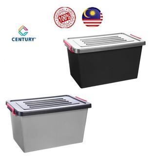 Century Storage Box With Wheel 33L Storage Box Roller Box Plastic Kotak ...