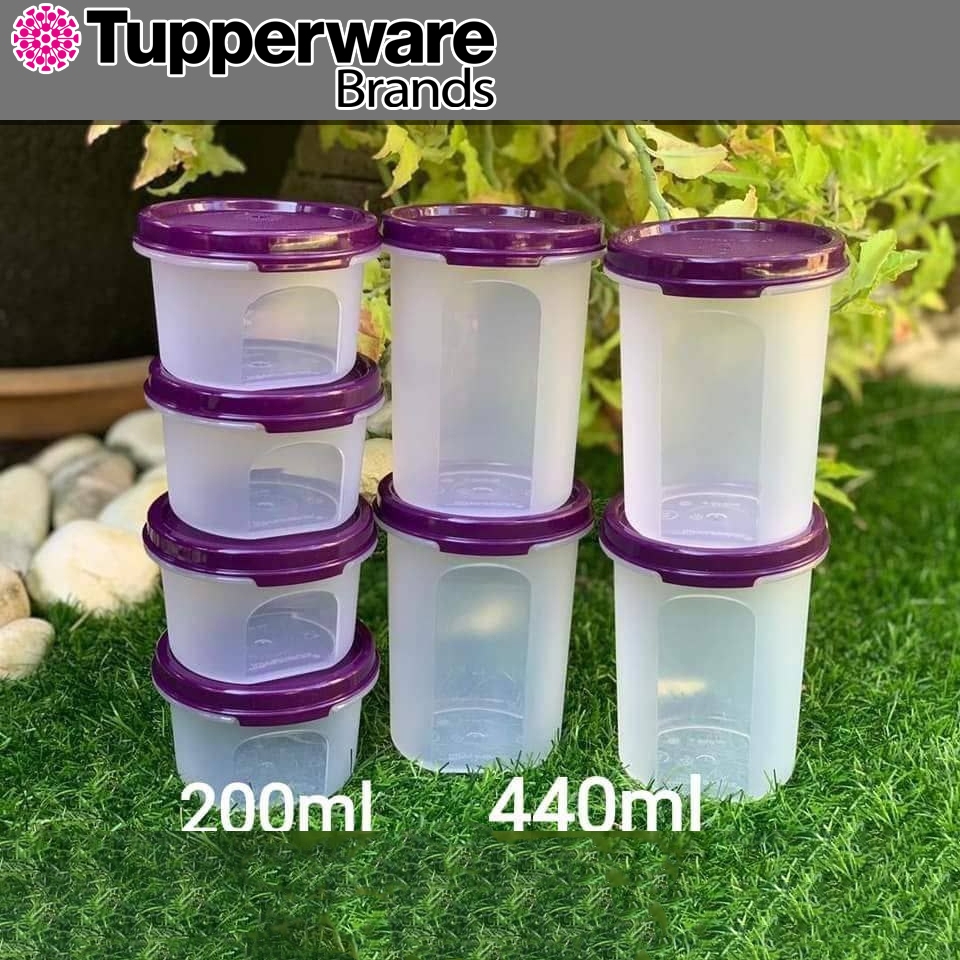🔥READY STOCK🔥 Original Tupperware Modular Mates Round 200ml & 440ml ...