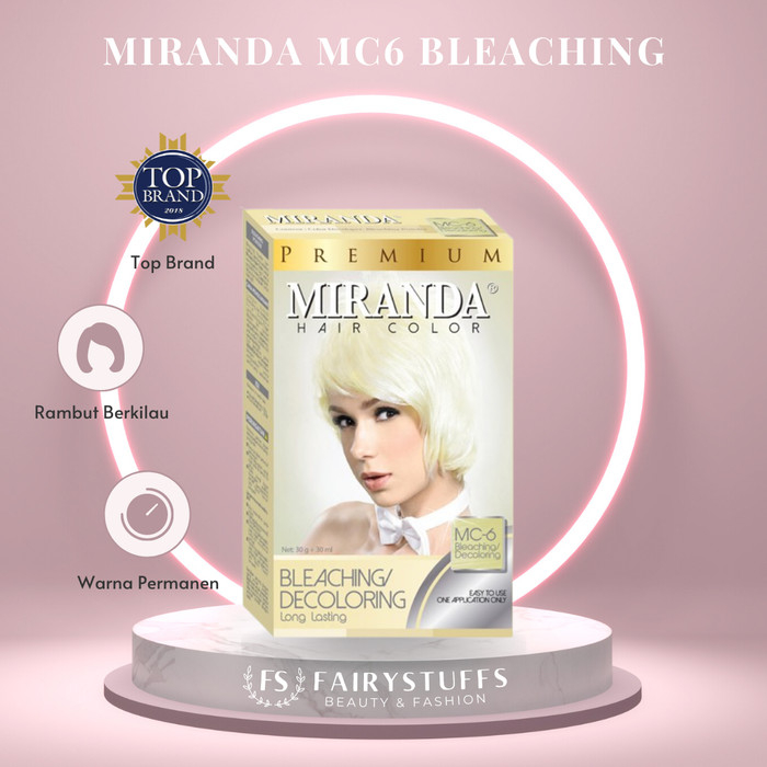 [ READY STOCK ] MIRANDA HAIR COLOUR 3D / PEWARNA RAMBUT MC - 6 ...