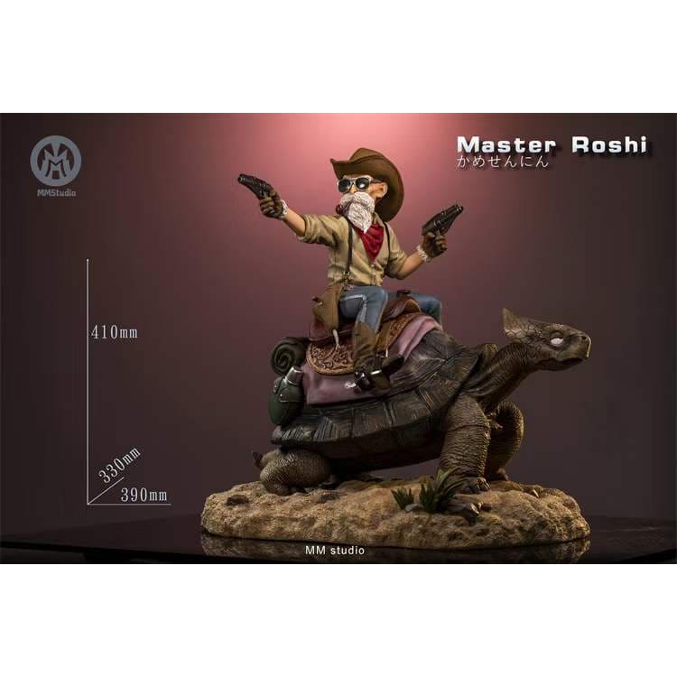 MM Studio - Dragon Ball - Master Roshi Dragon Ball Resin Statue ...