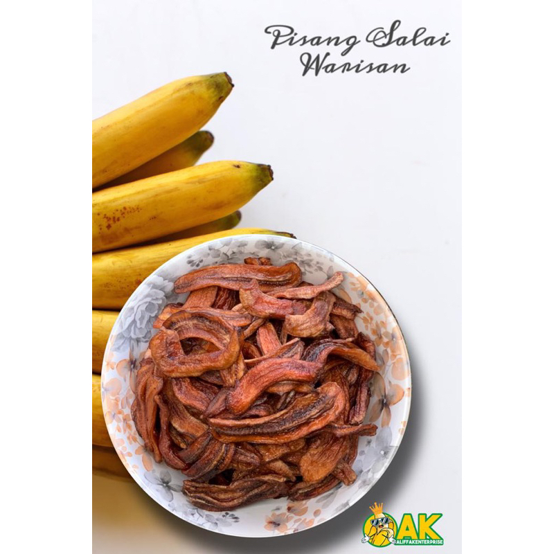 🔥HOT🔥 PISANG SALAI WARISAN ASLI JOHOR 1KG / BANANA SALAI / SMOKED ...
