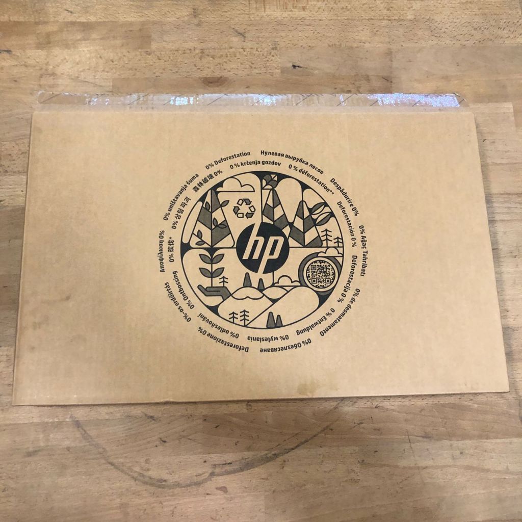 HP laptop box kotak 100% original use | Shopee Malaysia