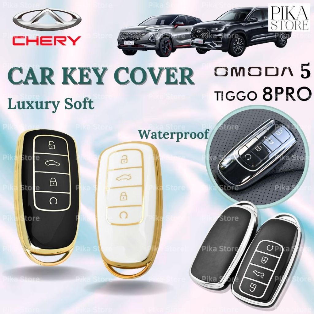 PREMIUM Chery Omoda 5 Tiggo 8 Pro Key Cover Sarung Remote Key Case TPU Chery SUV Accessori ...