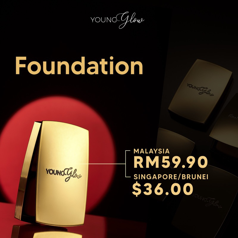 YOUNG & GLOW -NEW ORIGINAL FOUNDATION | Shopee Malaysia