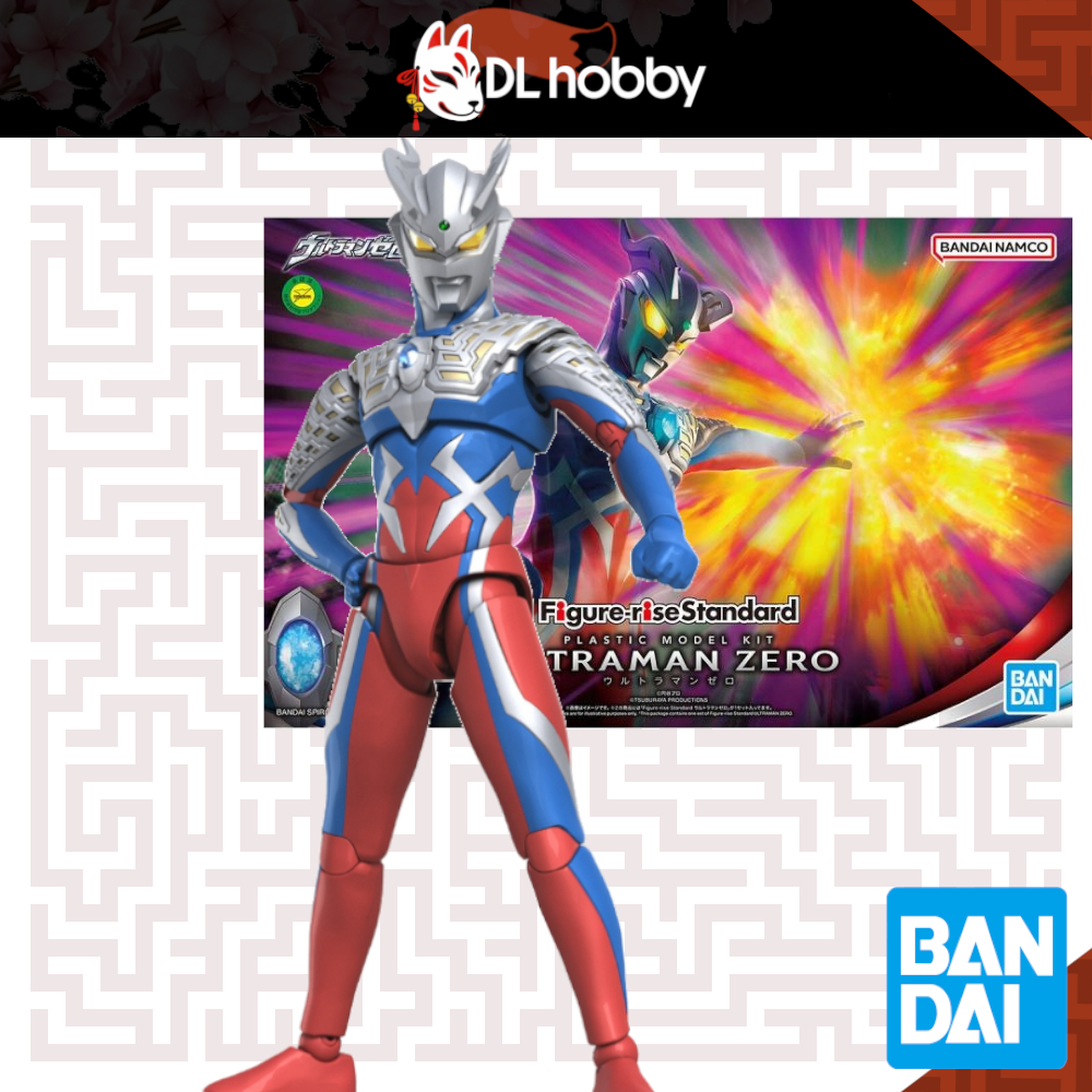 Ultraman Zero Figuarise Standard Offcial Bandai Namco Scale Model ...
