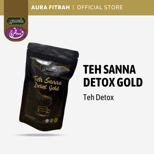 BUSHRO Teh Sanna Detox Gold / Detox Tea (3g x 15 uncang) | Shopee Malaysia