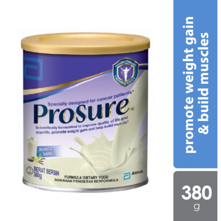 Abbott Prosure Vanilla 380g | Therapeutic Nutrition [gluten free ...